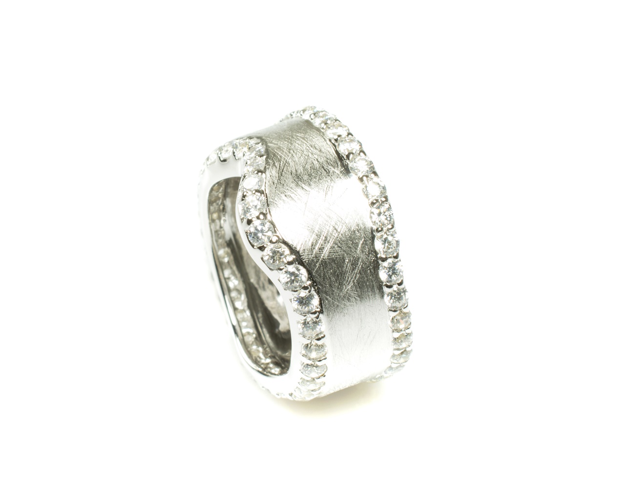 Silber Ring matt