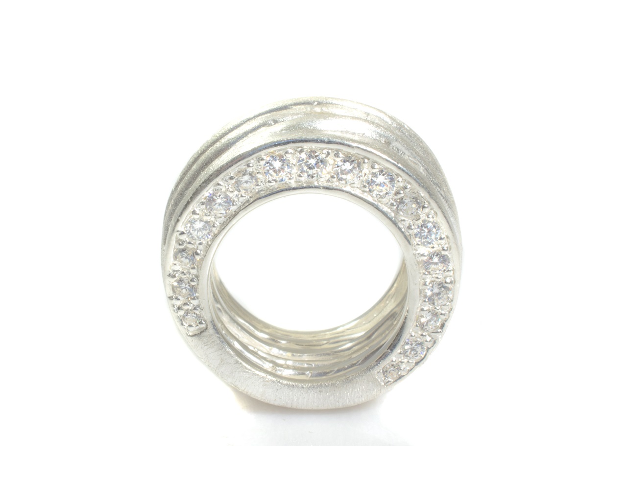 Silber Ring matt