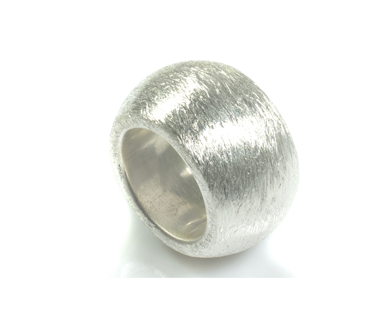 Silber Ring matt