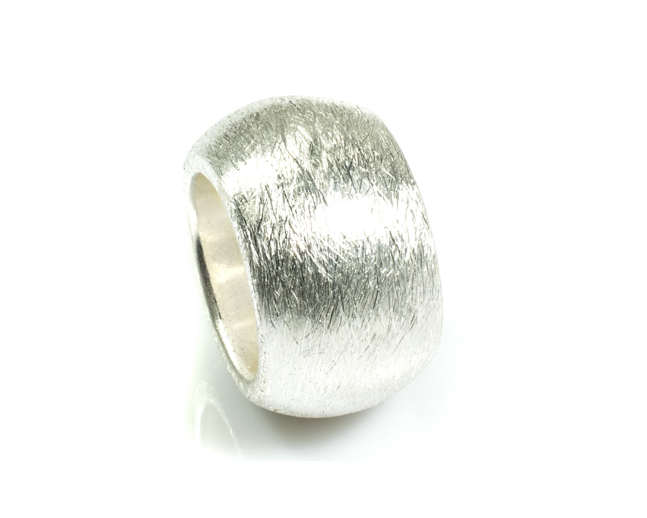 Silber Ring matt